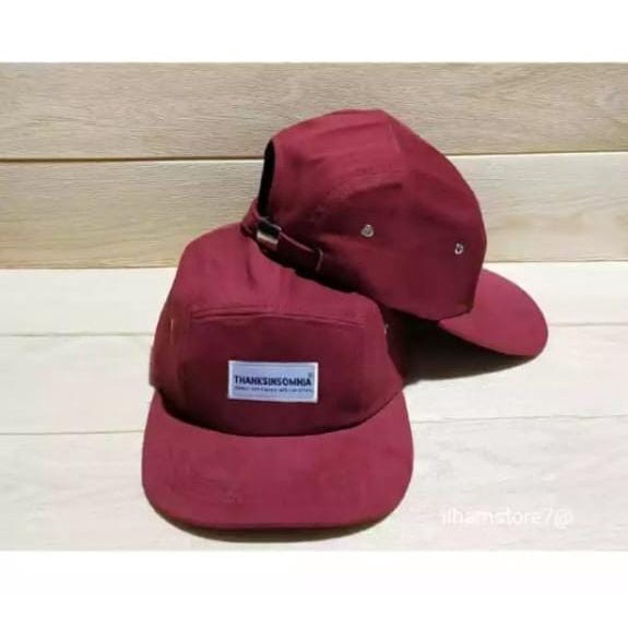 Jual Topi 5 Panel Distro Snapback Caps Bordir Sablon Pria Clip Besi[COD ...