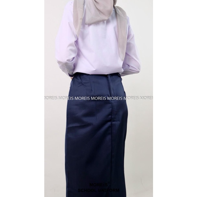 Jual Rok Span Panjang Biru SMP Elemen | Shopee Indonesia