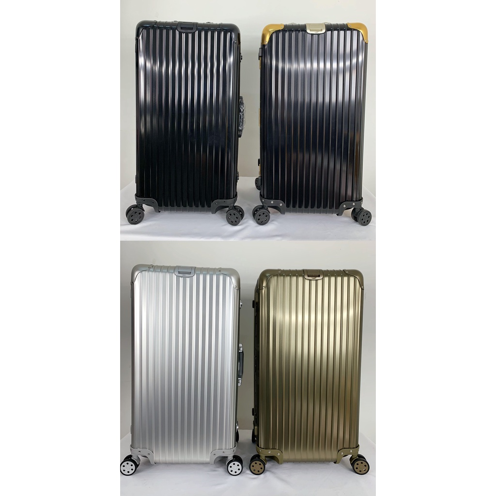 Jual full aluminum koper jumbo big size 30inch trunk TSA lock premium ...