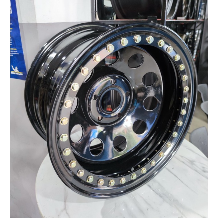 Jual Velg Besi Beadlock Modular 17x9.0 5H 127 Ring 17 R17 lebar 9inci ...