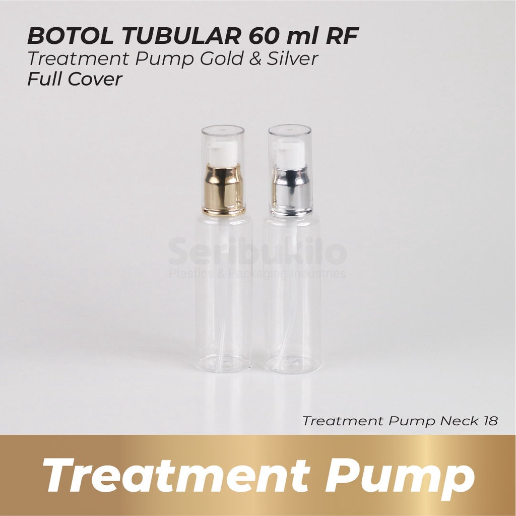 Jual Botol Pump 60 ml RF/ Botol PET RF 60 ml Treatment Pump Gold ... Jual Botol Pump 60 ml RF/ Botol PET RF 60 ml Treatment Pump Gold ...