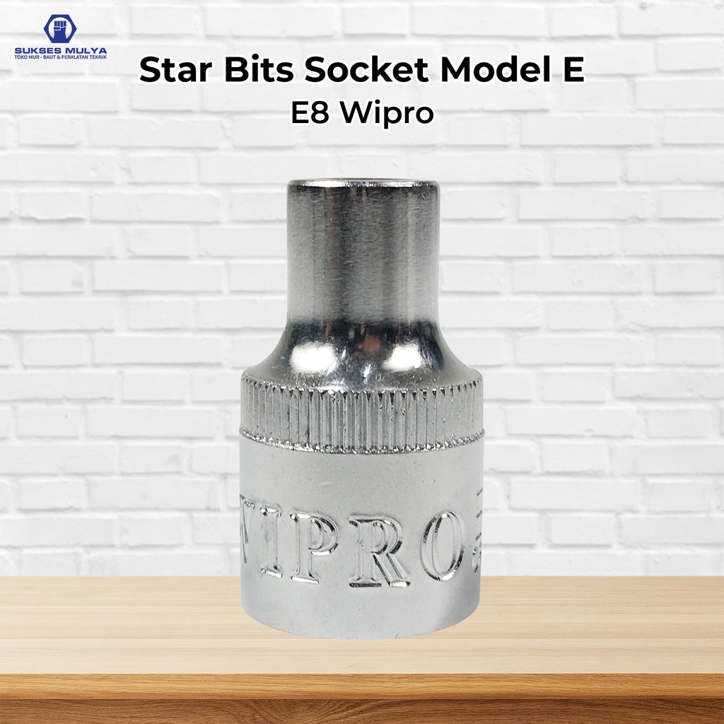 Jual Star Bits Socket Model E Wipro 1/2" | Shopee Indonesia