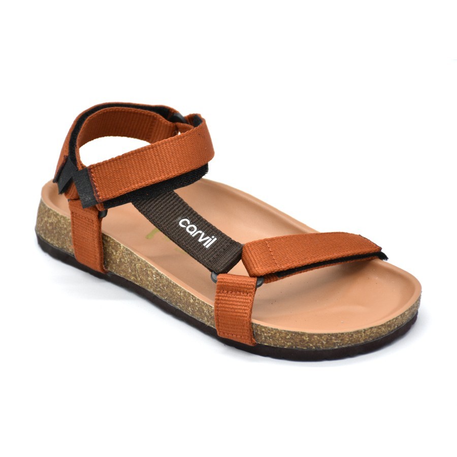 Jual Carvil Sandal Footbed Wanita Model Sandal Gunung Bertali Mandagi L ...
