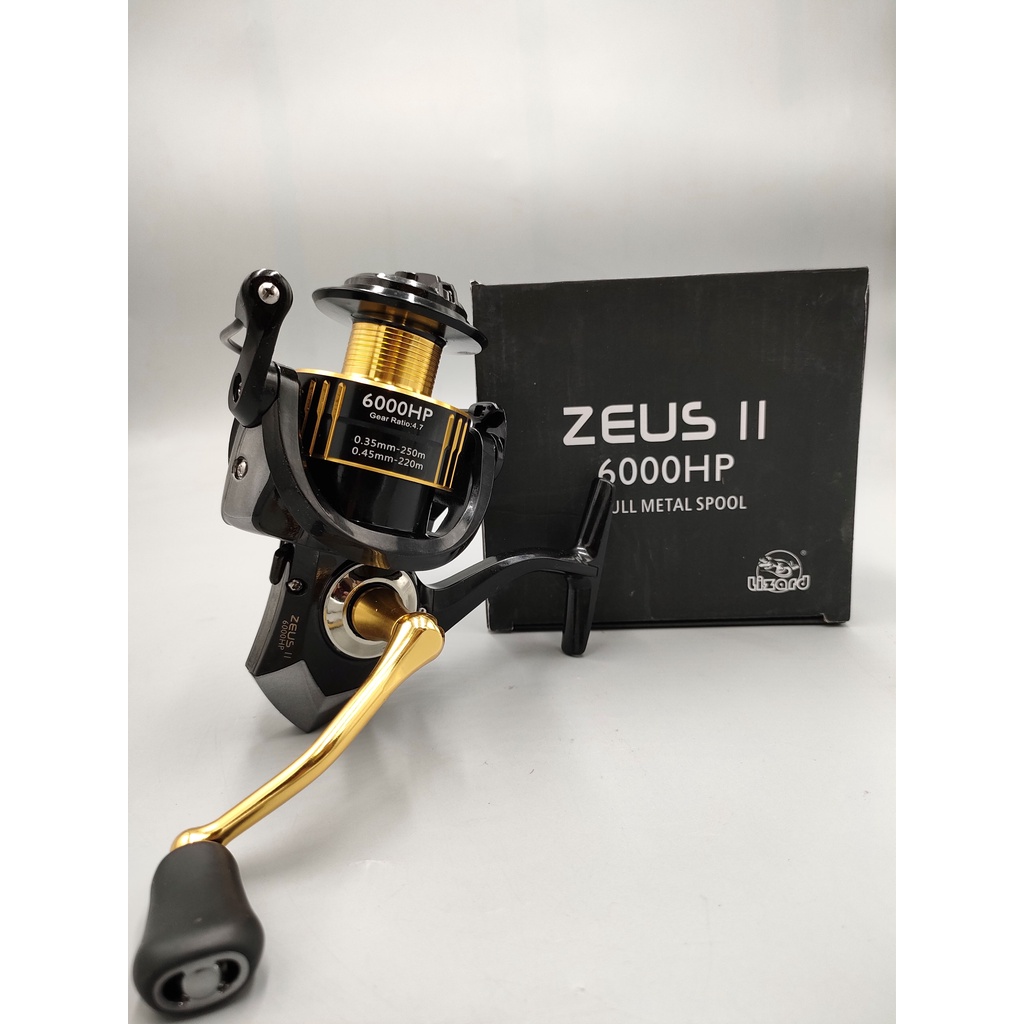 Jual Reel lizard zeus hp 2 power handle SW SALT WATER CONCEPT reel ...