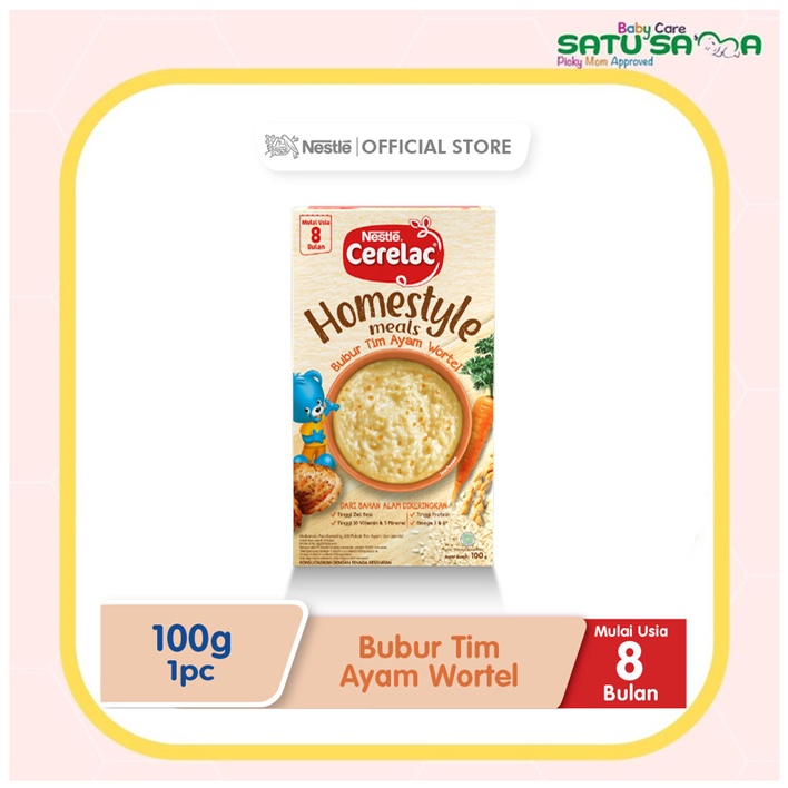 Jual NESTLE CERELAC HOMESTYLE BT AYAM WRTL 100 G | Shopee Indonesia