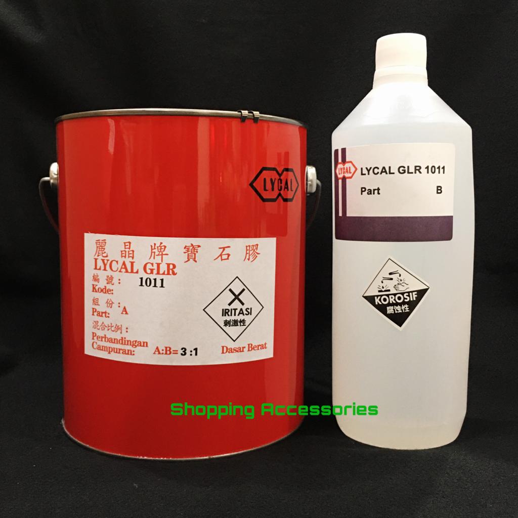 Jual Resin Bening Lycal Keras dgn Katalis - Lycal 1011 - 1 set | Shopee ...