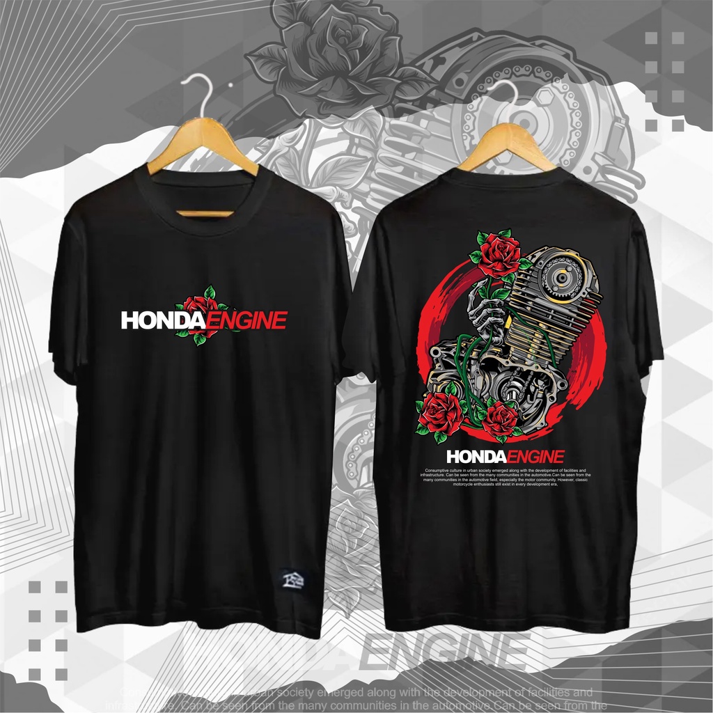 Jual KAOS MOTOR HONDA ENGINE | Shopee Indonesia