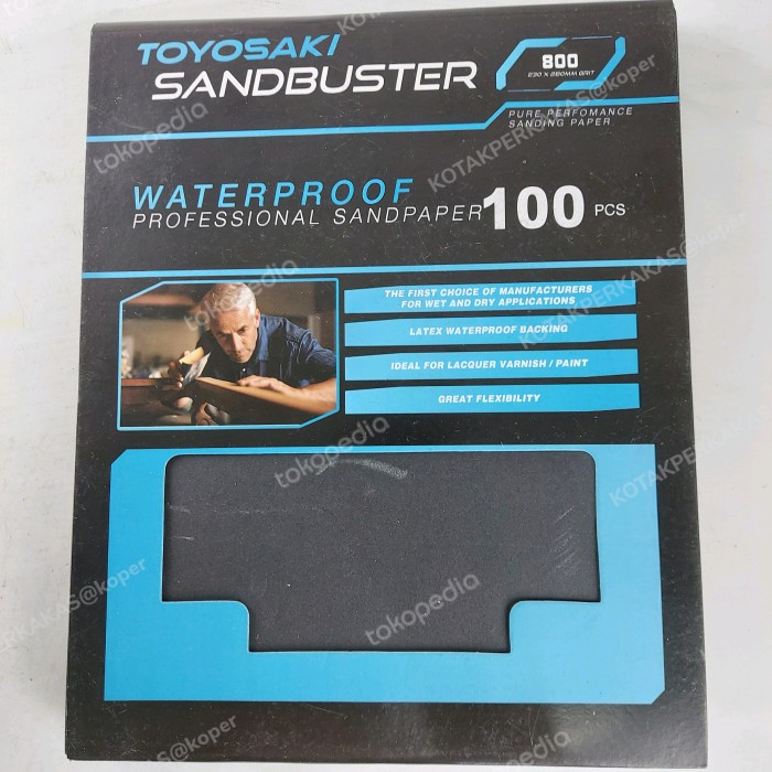 Jual Ampl Toyosaki Amplas Duco Gritt 400-500-800 Per 100 Lembar ...