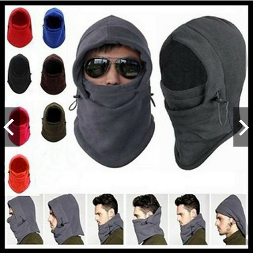 Jual Ormano Masker Motor Ninja Buff Balaclava Polar 6in1 Multifungsi ...