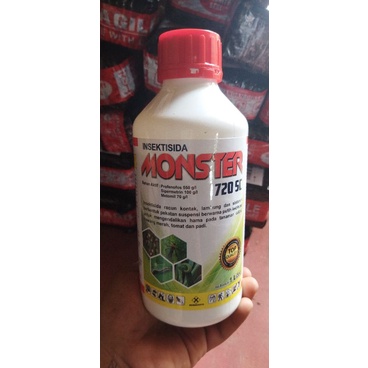 Jual INSEKTISIDA,MONSTER 720 EC.1LITER, SIPERMETRIN METOMIL UNTUK HAMA ...