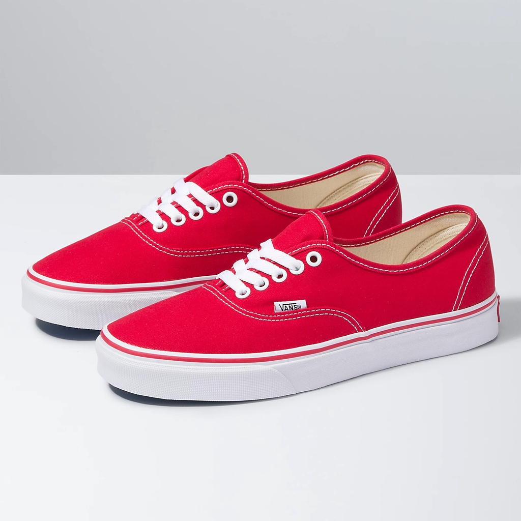 Jual Vans Sneakers Authentic Red/Chilli Classic Original 100% - Bnib ...