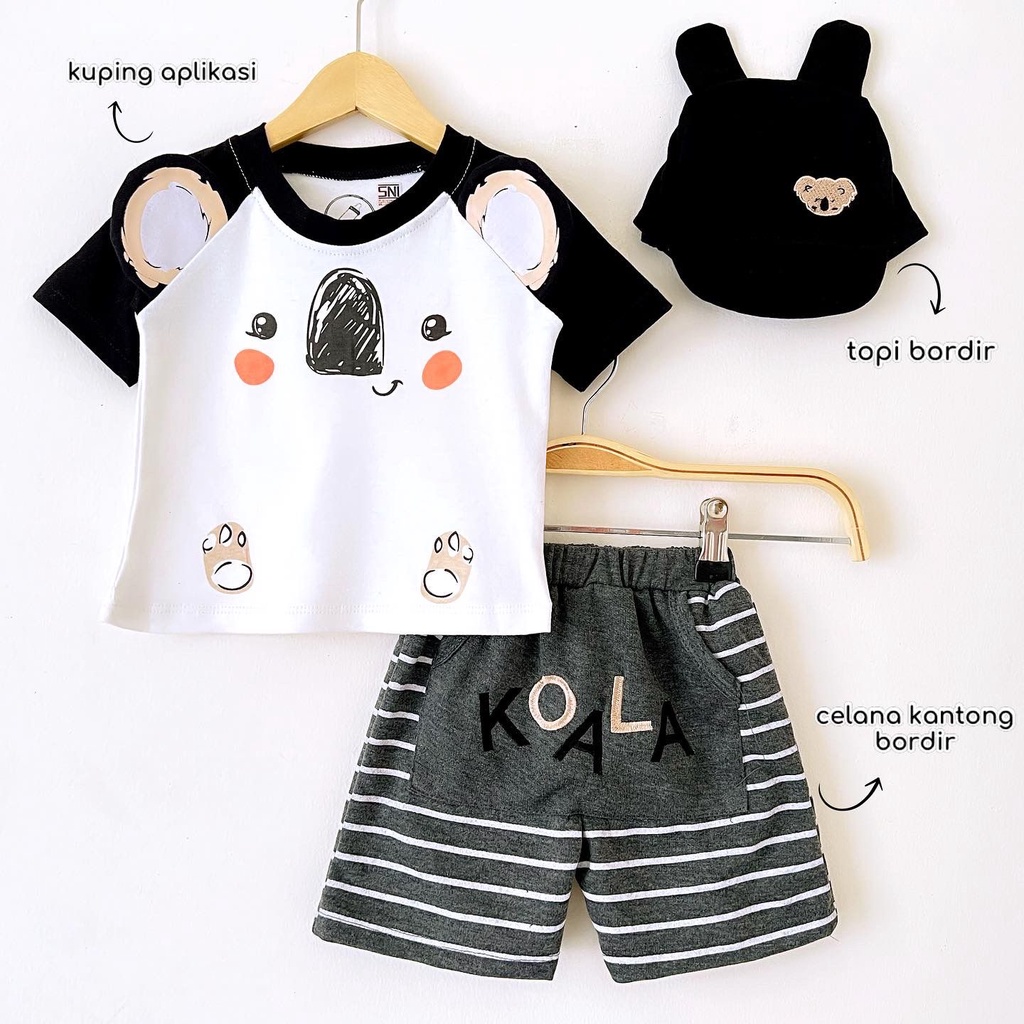 Jual Baju Setelan Kaos Celana Fashion Anak Bayi Cowok Laki Murah ...