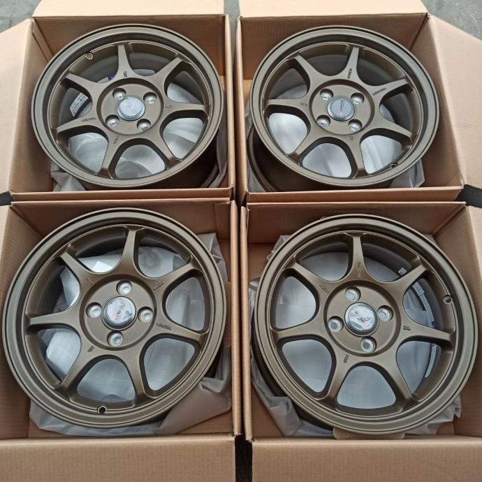 Jual velg baru fortis magnesium ring 15 pcd 4x100 | Shopee Indonesia