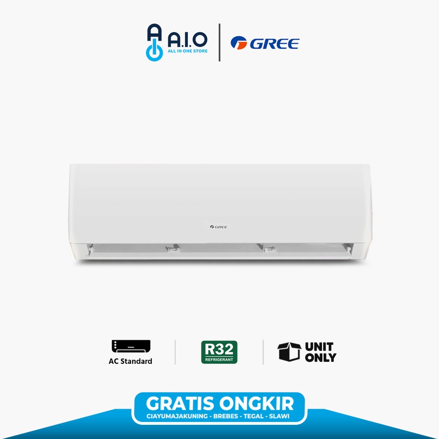 Jual GREE AC SPLIT STANDAR 2 PK GWC 18MOO5S UNIT ONLY PROMO GRATIS ...
