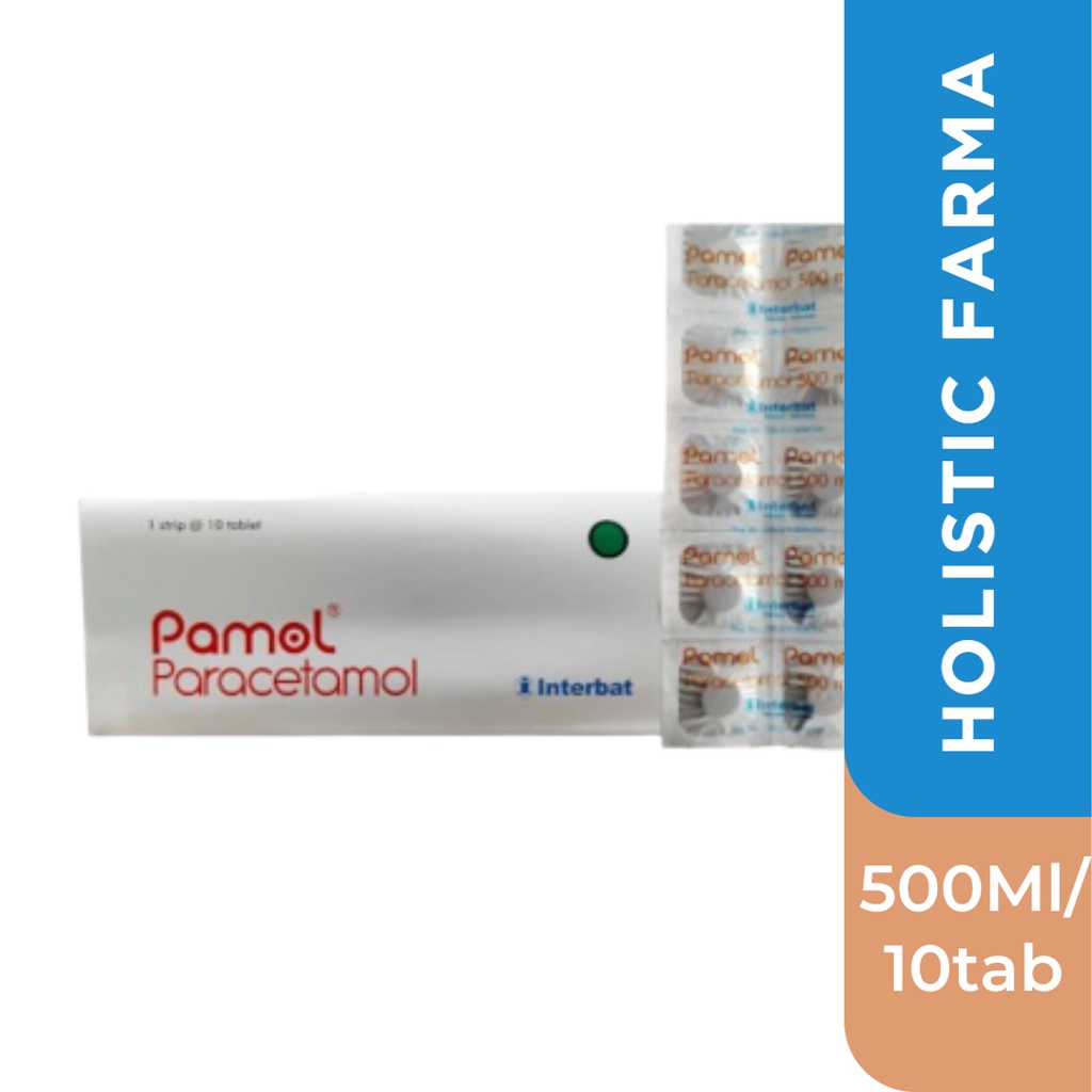 Jual Pamol Paracetamol 500 Mg Obat Penurun Demam dan Nyeri | Shopee ...