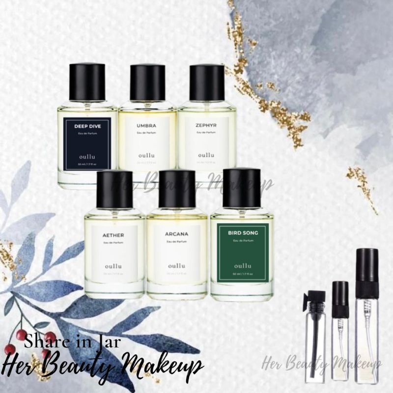 Jual Share in Jar Decant Parfum Perfume Oullu Bird Song Aether Zephyr ...