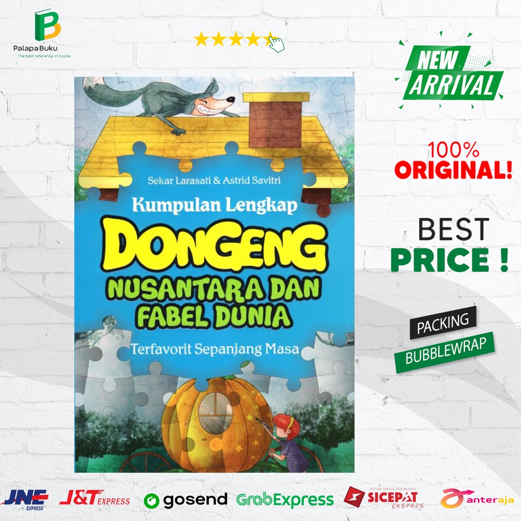Jual Buku Anak - Kumpulan Lengkap Dongeng Nusantara dan Fabel Dunia ...