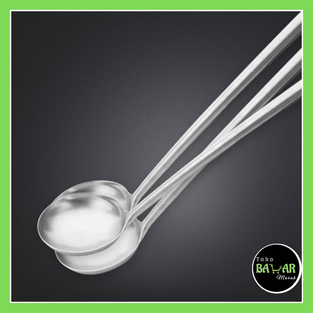 Jual Centong Stainless Steel Tebal / Irus Sendok Kuah Besar / Centong ...
