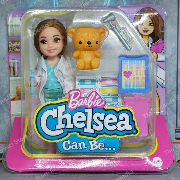 Jual Barbie Chelsea Can Be (Doctor Playset) - Original Mattel | Shopee ...