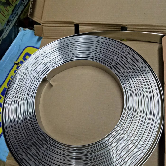 Jual Taka Strapping Band 12 Mm Stainless / Tali Pengikat Peti 12 Mm X 0 ...