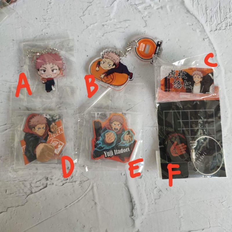 Jual official merch jujutsu kaisen acrylic stand yuji itadori | Shopee ...