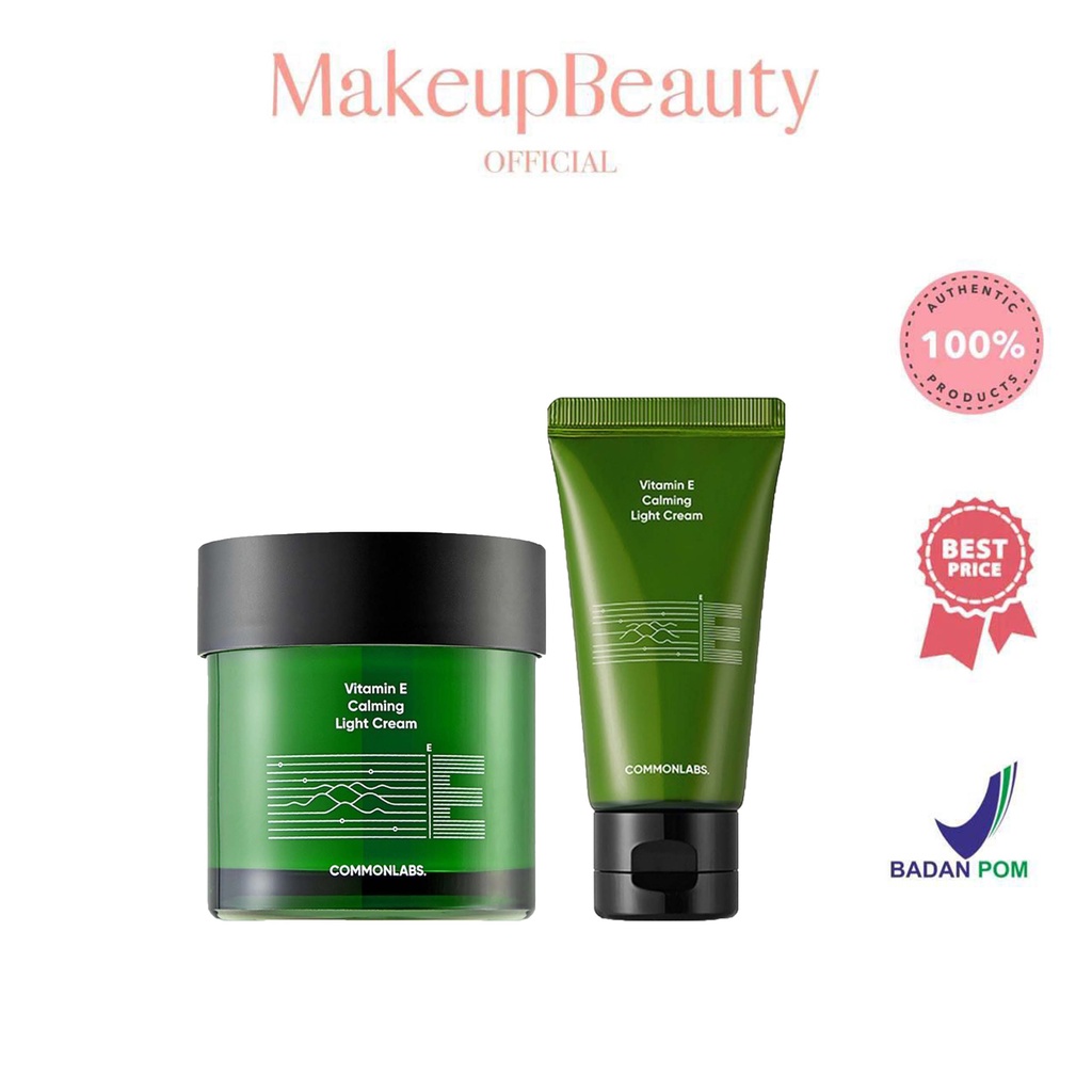 Jual COMMONLABS Vitamin E - Calming Light Cream 30ml & 70ml | Shopee ...
