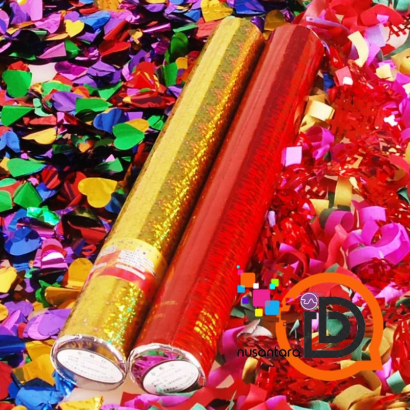 Jual CONFETTI POPPER PARTY 30CM / confetti / party popper / confetti ...