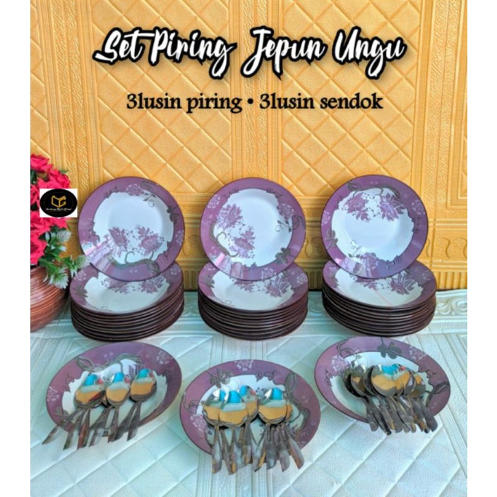 Jual [ GRATIS PACK KAYU] PAKET SET PIRING KERAMIK / PAKET HEMAT PIRING ...