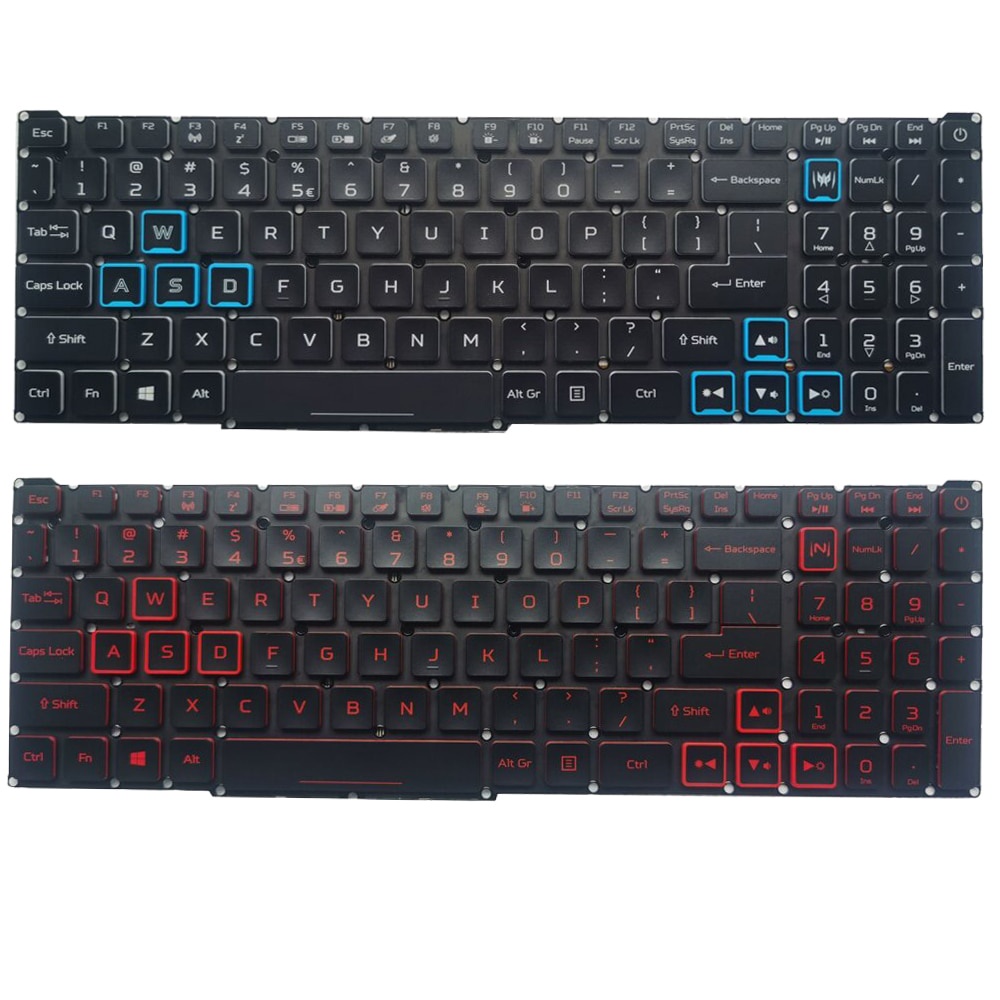Jual PREORDER New Backlit US Keyboard For ACER Nitro 5 AN515-54 AN515 ...