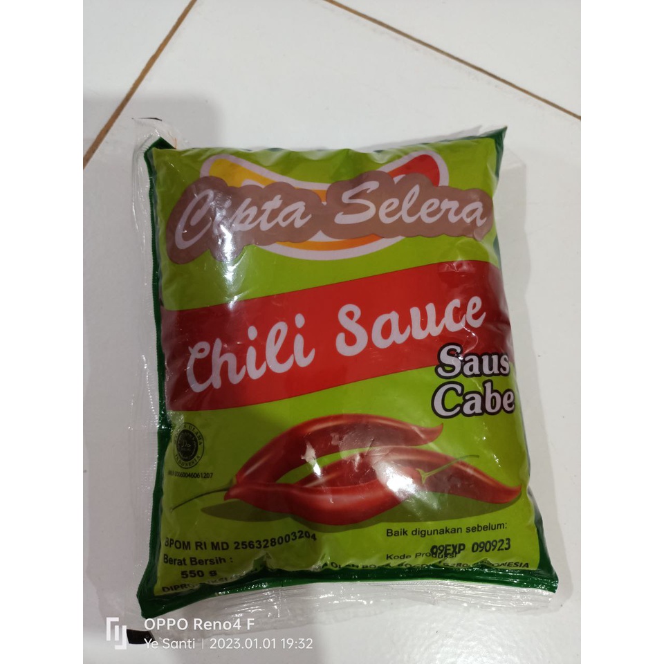 Jual "Chili Sauce Cipta Selera 550g" | Shopee Indonesia