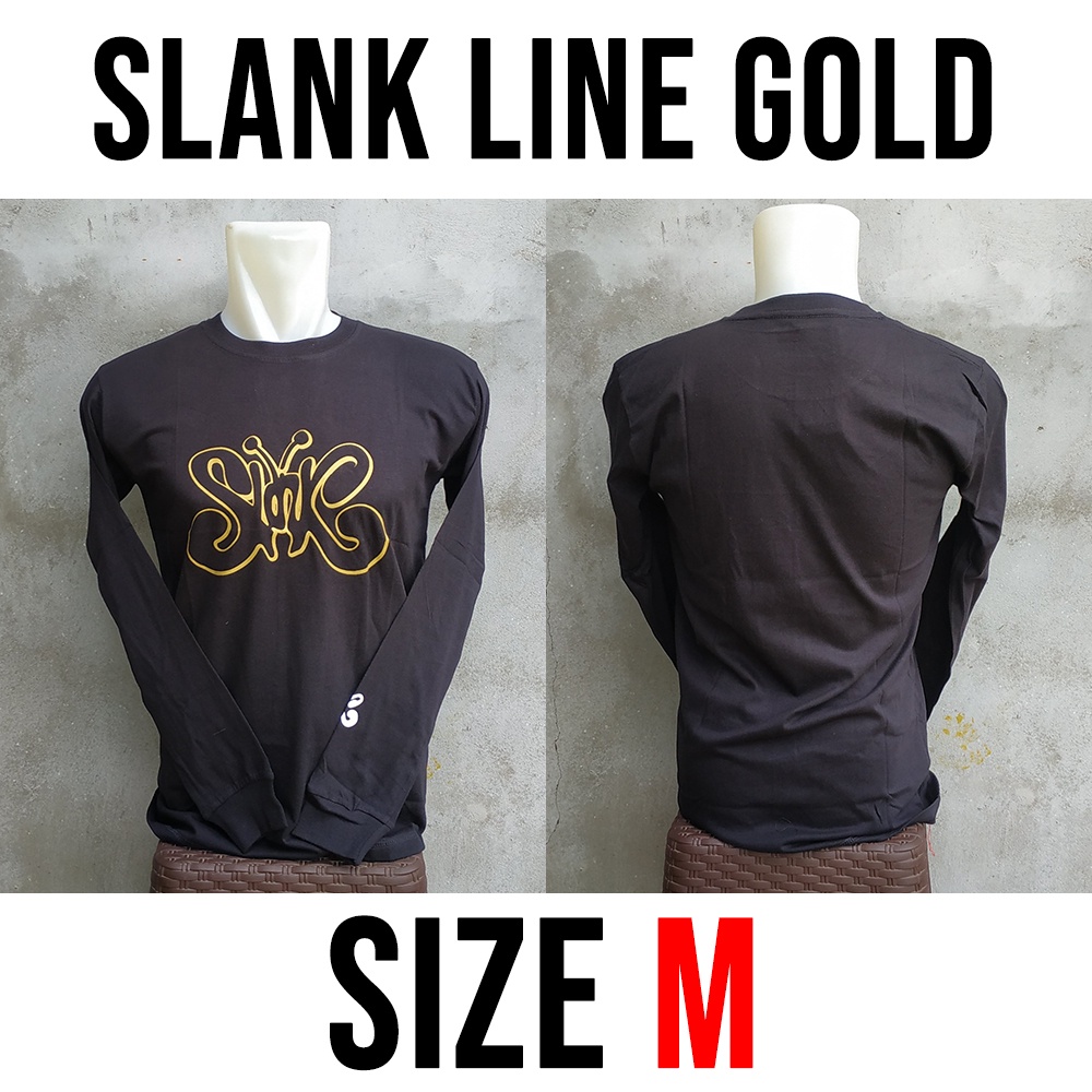 Jual SLANK LIST GOLD - BLACK - LENGAN PANJANG - 100% ORIGINAL MADE IN ...