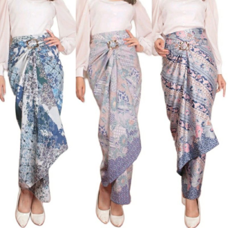 Jual (50 Motif) Rok lilit batik modern motif terbaru / kain batik ...