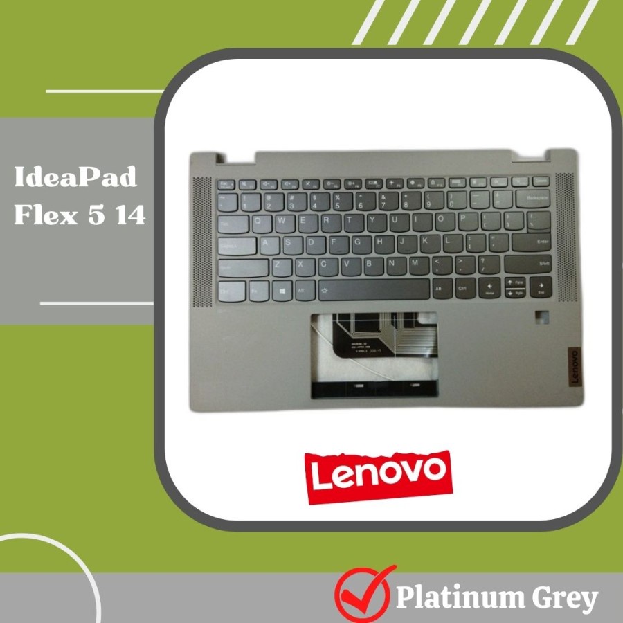 Jual Keyboard Lenovo IdeaPad Flex 5 14IIL05 With Frame | Shopee Indonesia