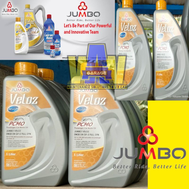 Jual Jumbo 0w-20 pcmo (1ltr) | Shopee Indonesia