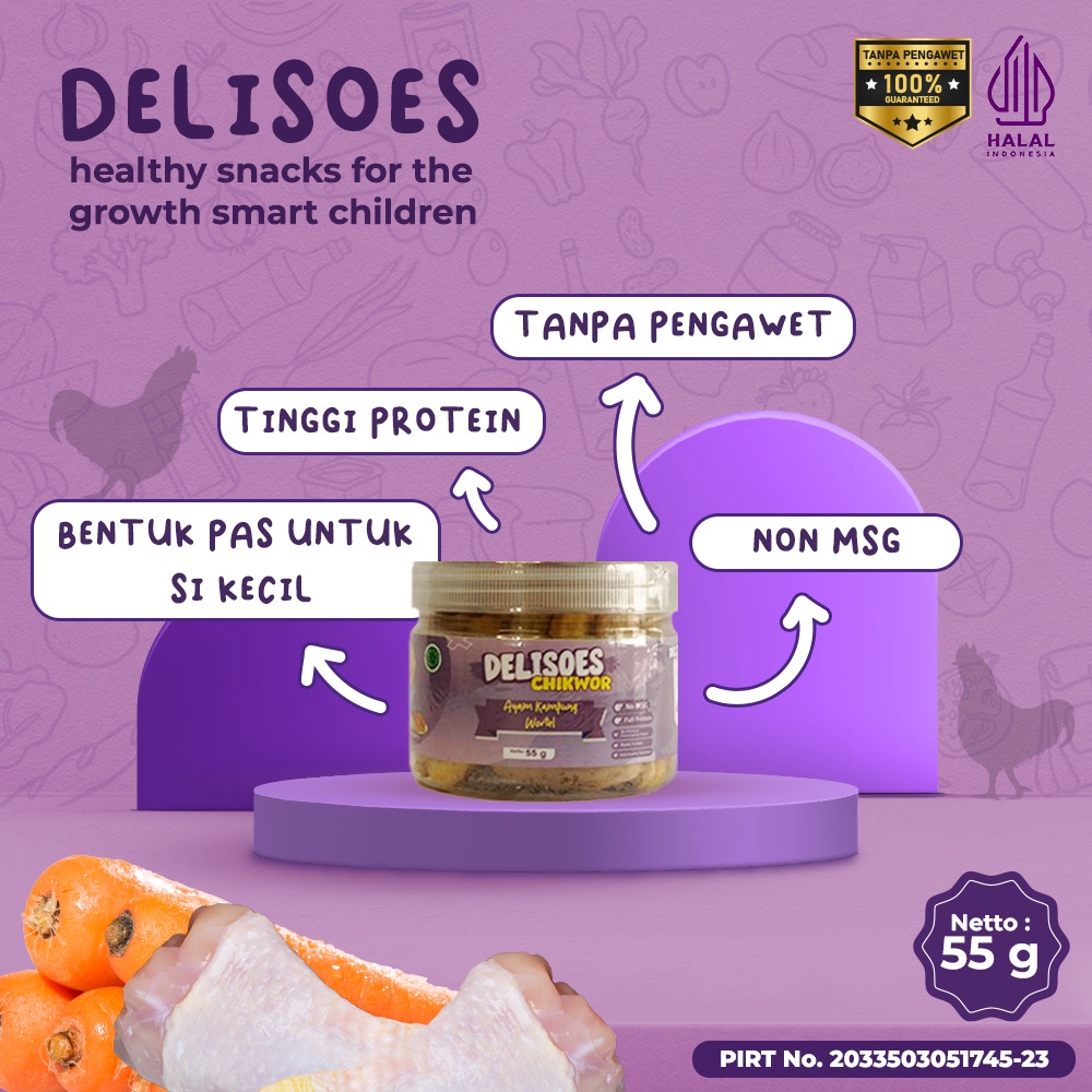 Jual DELISOES SNACK BAYI 8 BULAN BB BOOSTER - CEMILAN BAYI NON MSG ...