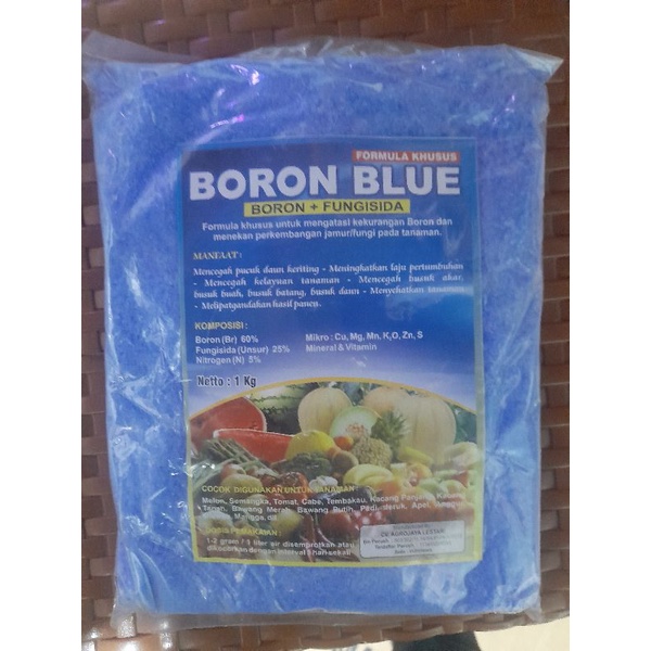 Jual BORON BLUE boron + fungisida 1kg | Shopee Indonesia