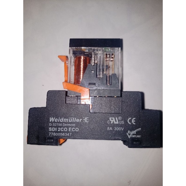 Jual Relay + Socket Relay SDI 2CO ECO WEIDMULLER | Shopee Indonesia