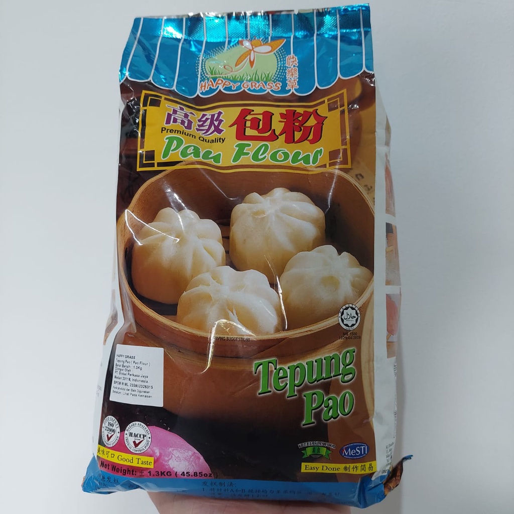 Jual [oddsolshop] pekanbaru/Happy Grass Tepung Pao 1.2KG Premium ...