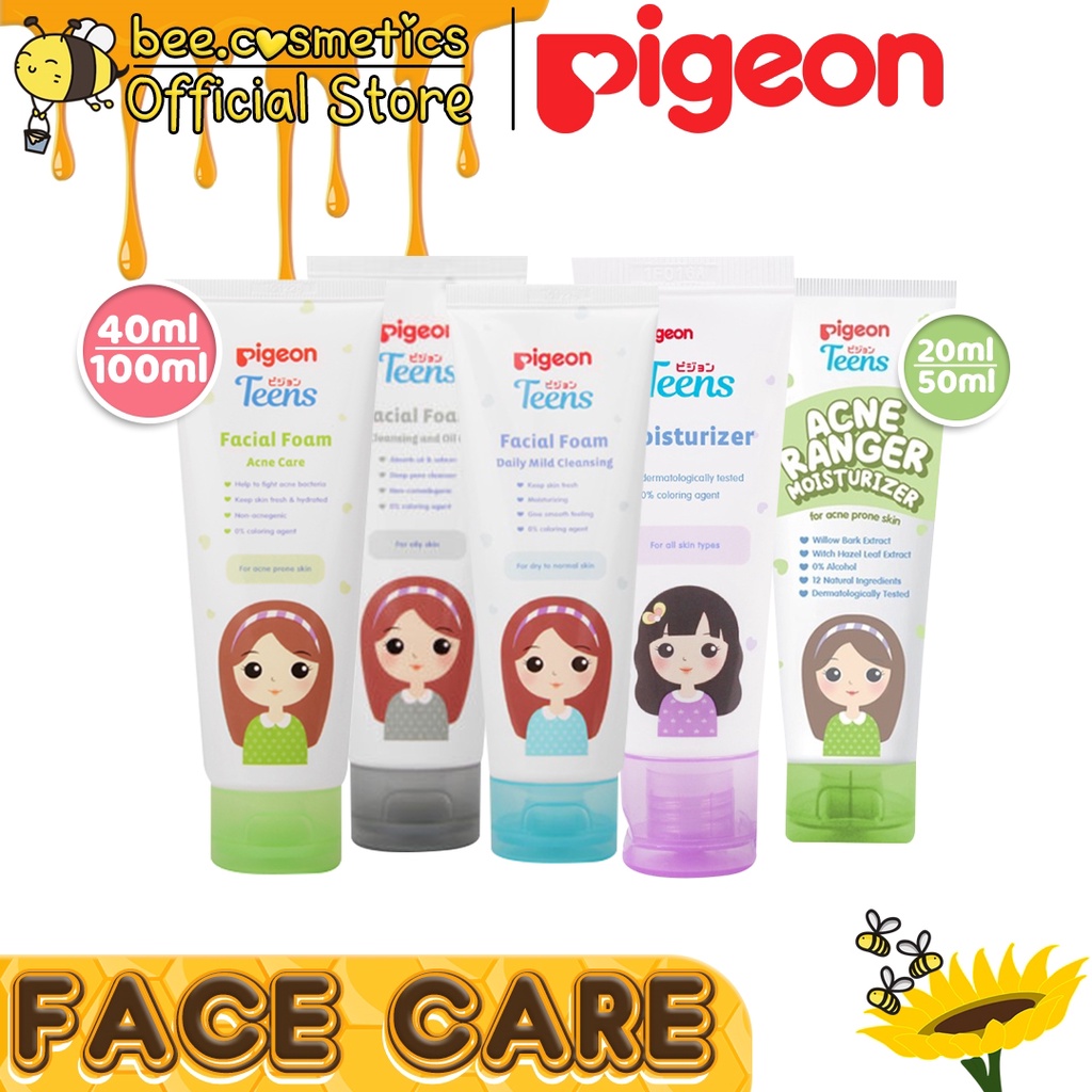 Jual PIGEON FACIAL FOAM / FACE WASH SERIES 40ML-100ML ( MOISTUIRIZER ...