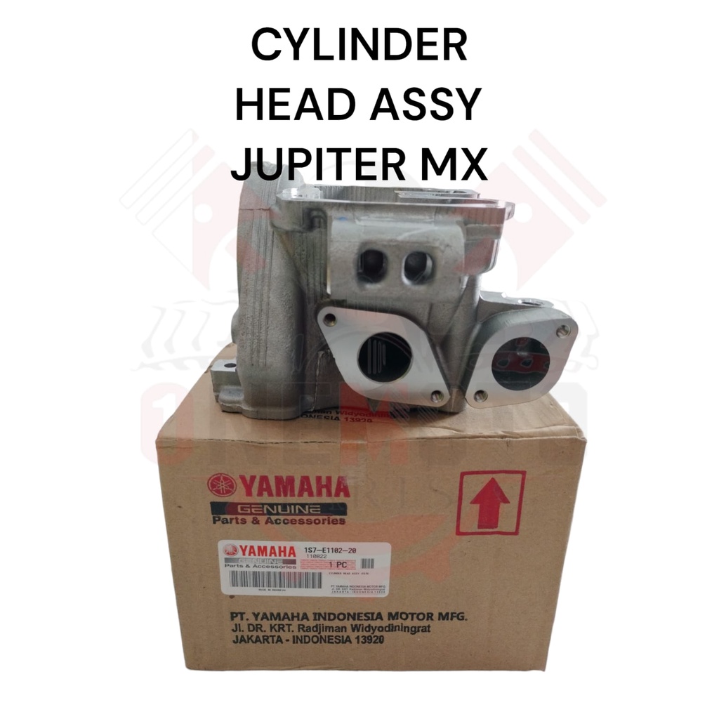 Jual BLOK / CYLINDER HEAD ASSY JUPITER MX YAMAHA 1S7-E1102-20 ORIGINAL ...