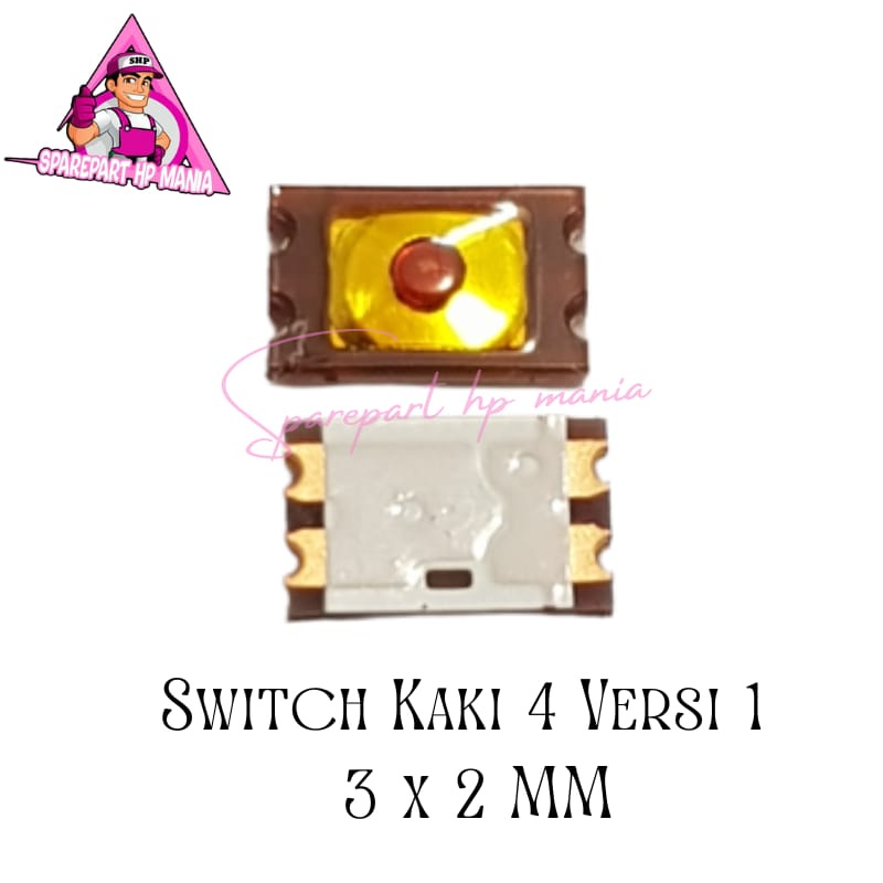 Jual SWITCH ON OFF KAKI 4 VERSI 1 UNIVERSAL SWIT TOMBOL POWER VOLUME ...