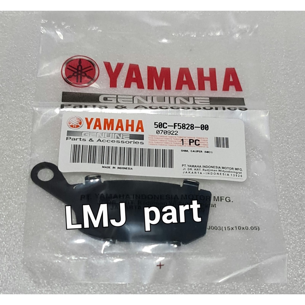 Jual SHIM PLAT KALENG TAHANAN KAMPAS REM DISK PAD BELAKANG R15 LAMA V2 XABRE VIXION NVL NVA NEW ...