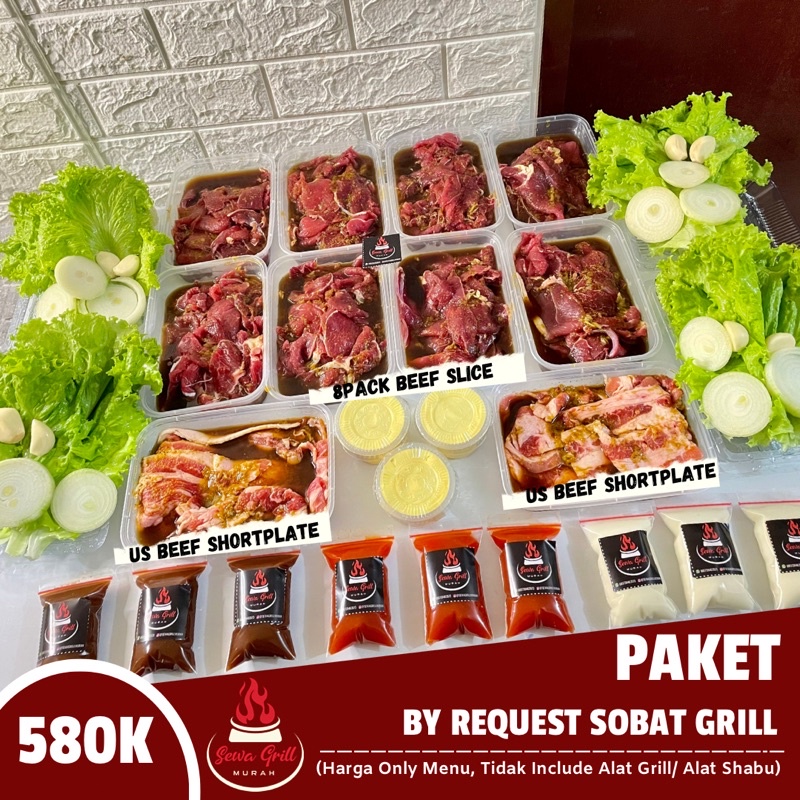 Jual PAKET GRILL BY REQUEST (PAKET BBQ || PAKET GRILL) | Shopee Indonesia