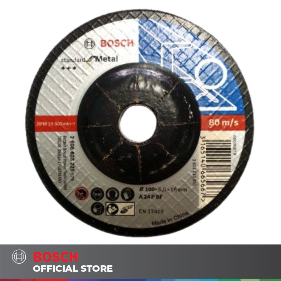Jual Bosch Mata Gerinda Poles / Batu Poles Besi 4"X 6 (225) | Shopee ...