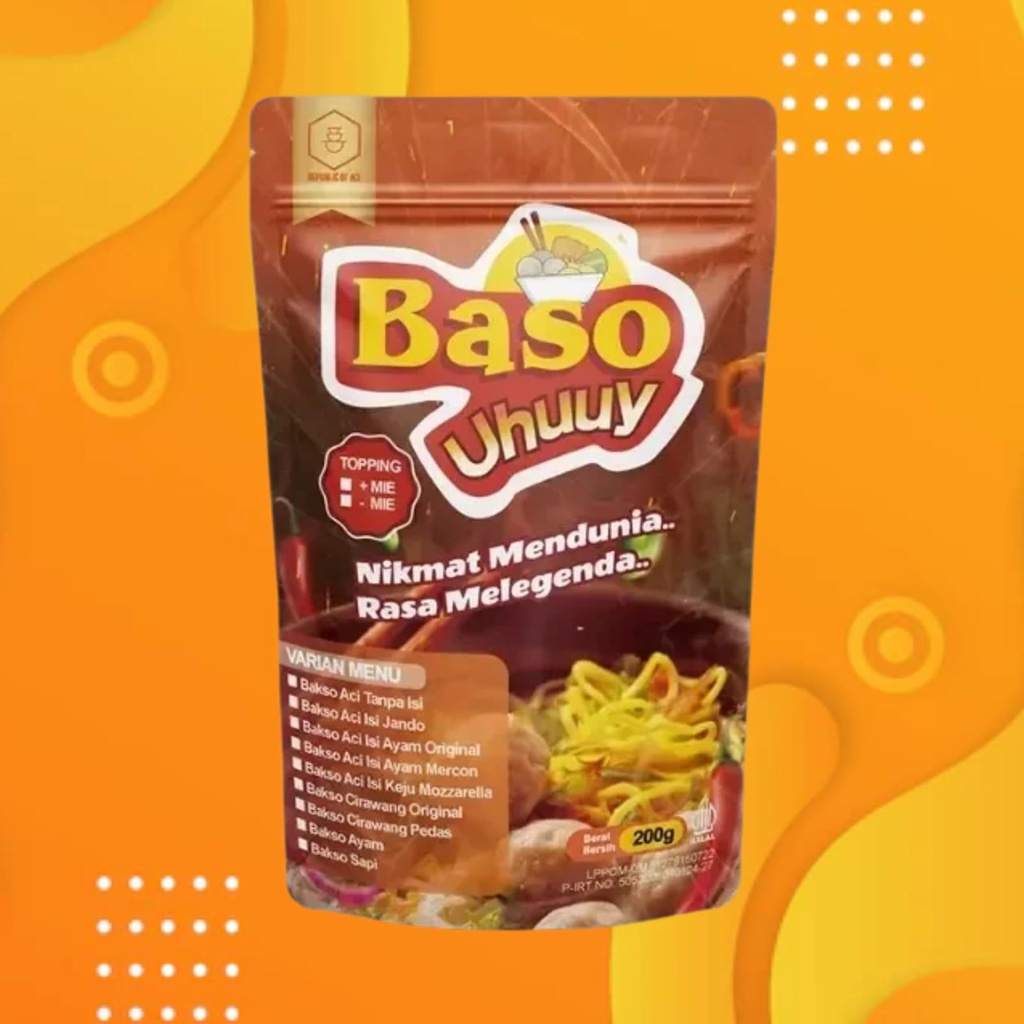 Jual Baso UHUUY - Baso Aci Komplit Mie Banyak Varian Isi dan Varian ...