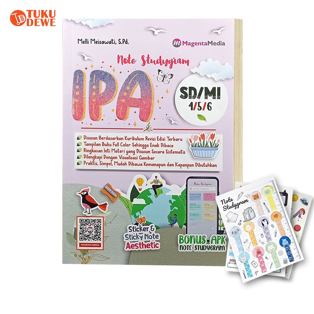Jual Buku Ipa Sd Note Studygram Ipa Sd/Mi Kelas 4 5 6 | Shopee Indonesia