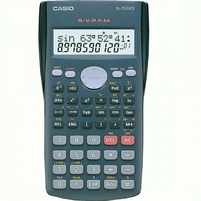 Jual Kalkulator Scientific Casio FX 350 MS - Kuliah Sekolah | Shopee ...