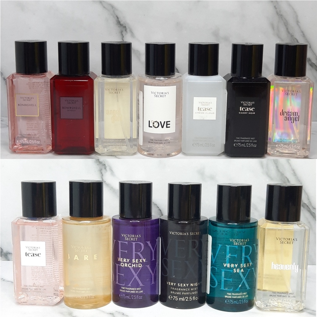 Jual Victoria’s Secret - VS - Body Mist Travel Size Bombshell / Just A ...