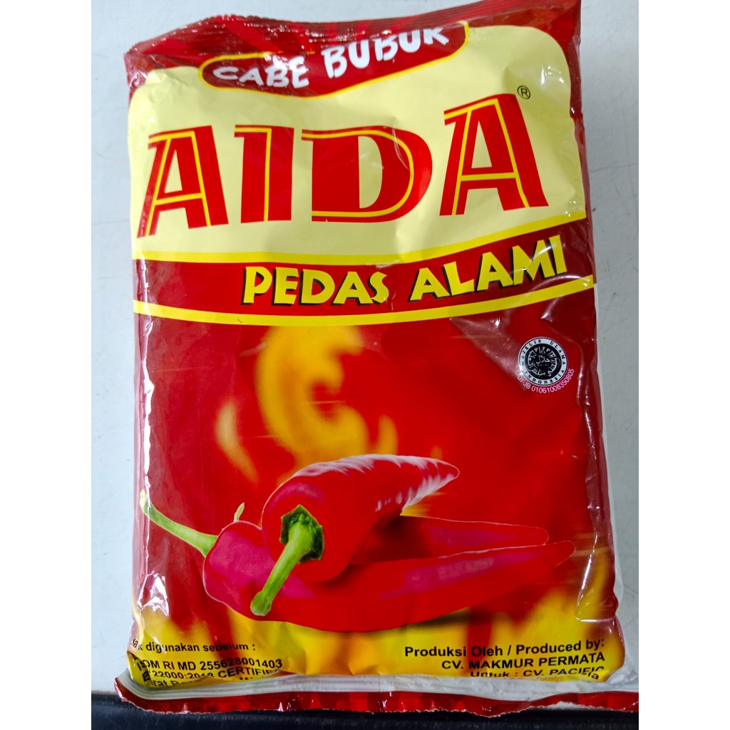 Jual Cabe bubuk aida 250 gram | Shopee Indonesia