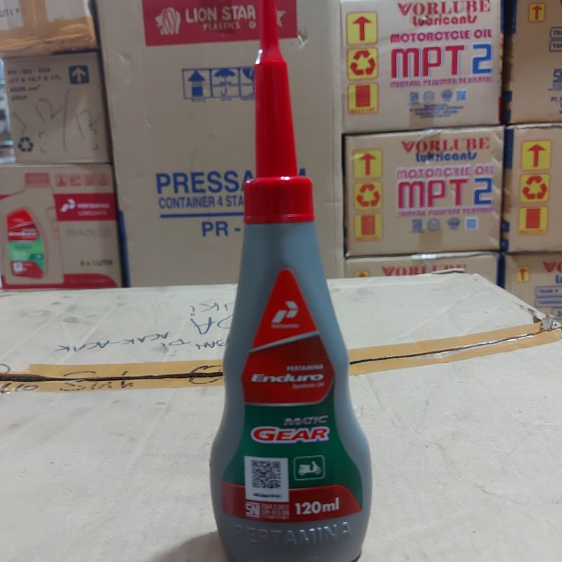 Jual Oli Gardan Oli Gear Oli Gearbox Pertamina Enduro 120ml | Shopee ...